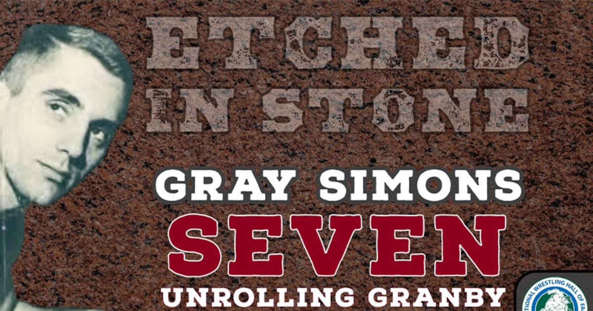 USA Wrestling | Etched In Stone Podcast featuring seven-time National Champion Gray Simons ...